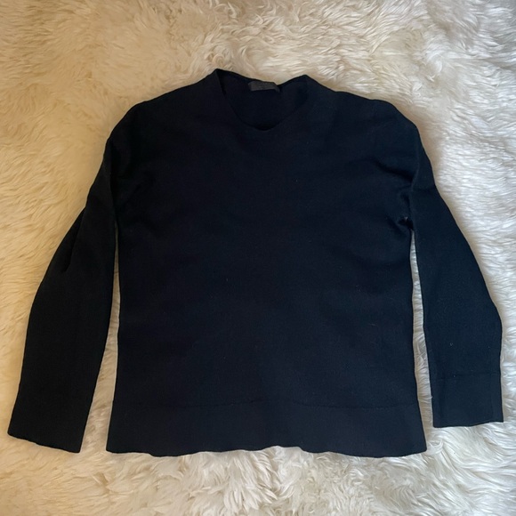The Row | Sweaters | Authentic The Row Wool Black Crew Neck Sweater ...